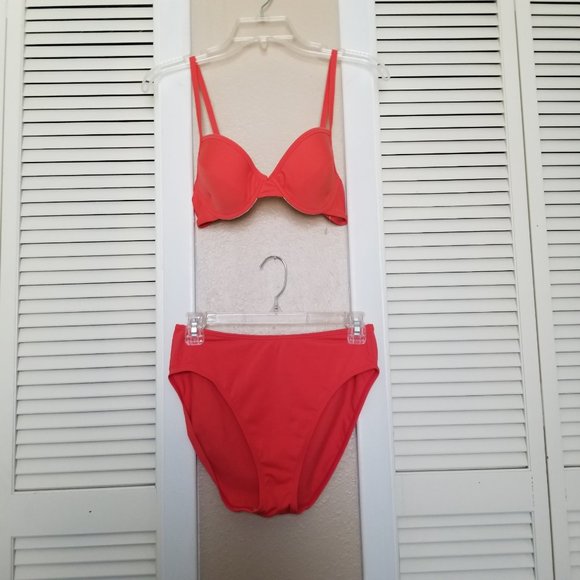 Spiegel | Swim | Sun Kissed Orange 2 Pc Swimsuit From Spiegel Size ...